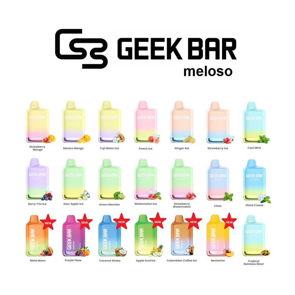 Geek Bar Meloso MAX 9000 Disposable 5%